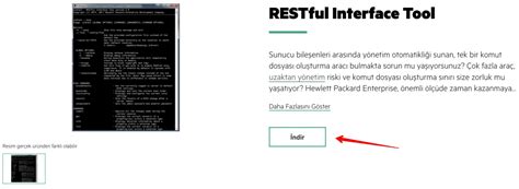 Hpe Restful Interface Tool Kurulumu Ferhat S Rer