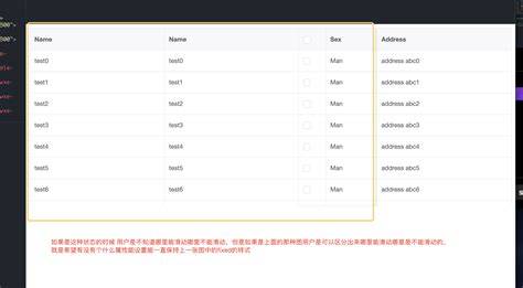 Help vxe table fixed 显示 Issue x extends vxe table GitHub