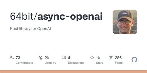 Github 64bitasync Openai Rust Library For Openai