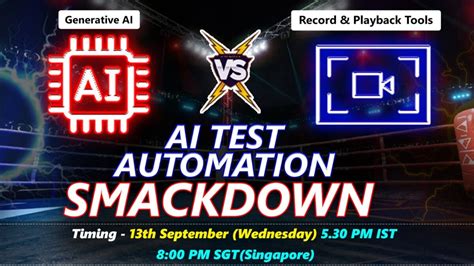Ai Test Automation Smackdown Record And Playback Tools Vs Generative Ai Webomates