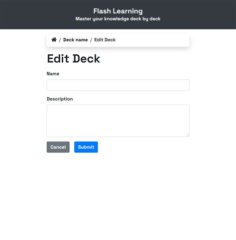 Github Rthompson Project Flashcard App Flashcard App For Thinkful