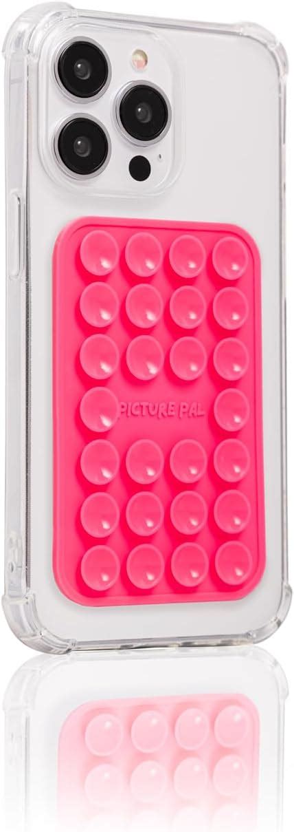 Octobuddy Silicone Suction Phone Case Adhesive Mount Compatible With Iphone And Android