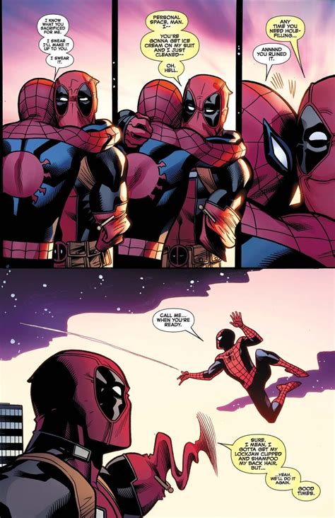 Spideypool ️🖤💙 On Tumblr