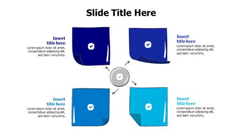 6 Points Branching Ended With Arrow Infographic Inforgraphics And Slides