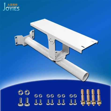太阳能灯支架小金豆安装配件光伏板支架分体路灯三件套托盘包螺丝 虎窝淘