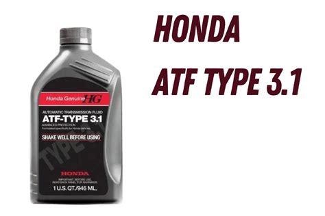 Honda Atf Type 3 1 Equivalent Engineswork