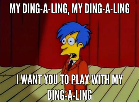 My Ding A Ling R Thesimpsons