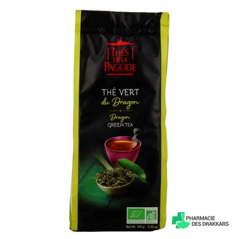 Thés De La Pagode Thé Vert Fruit Du Dragon Bio