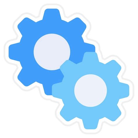 Iconos De Ajustes Vector Premium