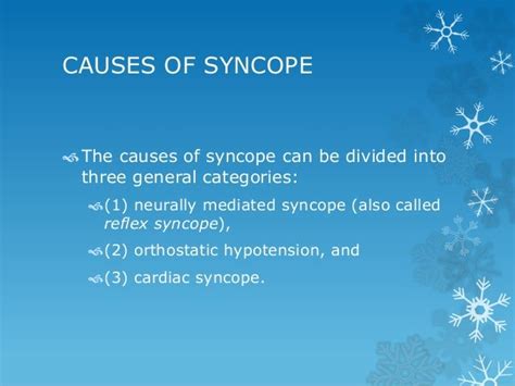 Syncope