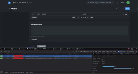 it is taking more than 1 minute to save an item attribute value
