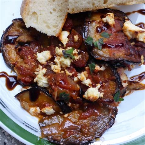 Aubergine And Feta Bake Ester Kocht