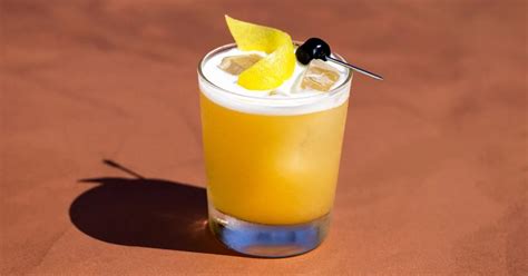 Champagne Sour Cocktail Recipes Livcheers