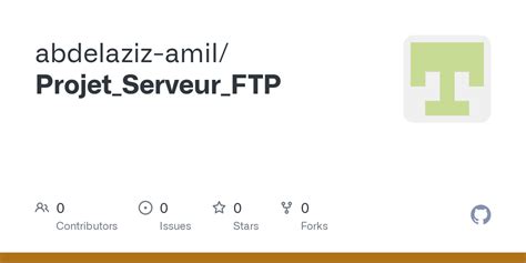 Github Abdelaziz Amil Projet Serveur Ftp