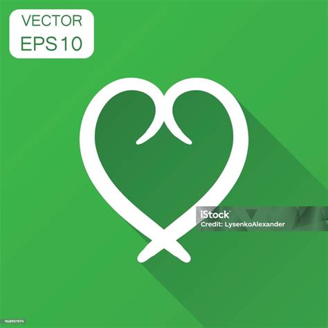 손으로 그린된 마음 벡터 아이콘입니다 긴 그림자 사랑 스케치 낙서 마음 그림입니다 Handdrawn 발렌타인 개념입니다 그리기에 대한 스톡 벡터 아트 및 기타 이미지