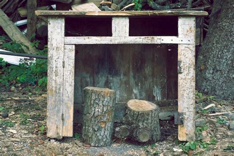 Premium Photo Workbench Table