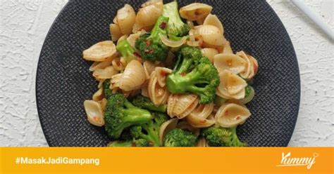 Resep Conchiglie With Broccoli Jagomasakminggu4periode3 Sederhana
