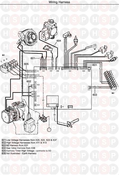 Main Eco Compact Combi Wiring Diagram Heating Spare Parts