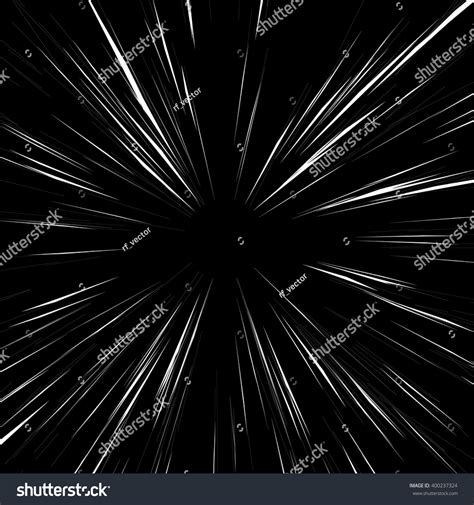 Abstract Background Radial Radiating Converging Lines Stock Vector Royalty Free 400237324