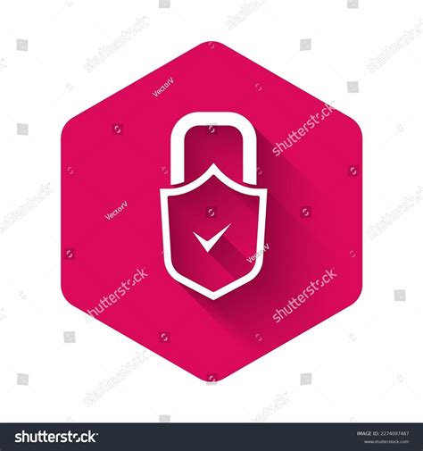 White Open Padlock Check Mark Icon Stock Vector Royalty Free 2274097487 Shutterstock