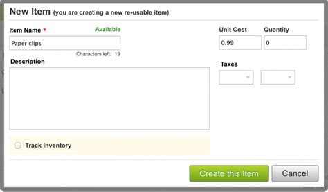 Create Re Usable Items And Track Inventory Servicejoy