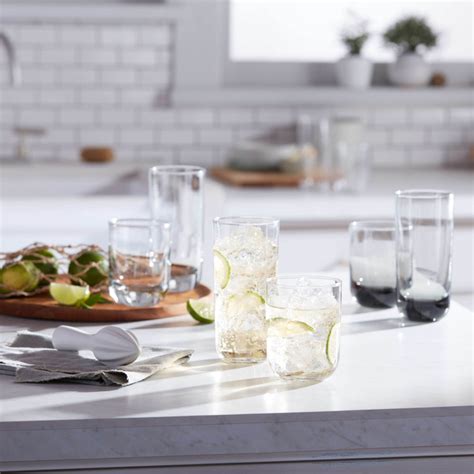 Libbey Polaris 16 Piece Tumbler And Rocks Glass Set Axis Libbey Shop
