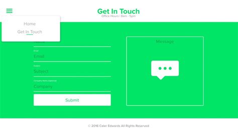 Web Design Speed Art Flat Contact Page In Adobe Xd Youtube