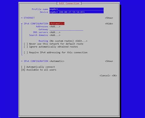 Configure Dhcp Centos Manjaro Dot Site