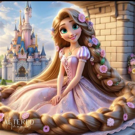 Pin De Elaine Alves En Rapunzel Princesas Princesas Disney