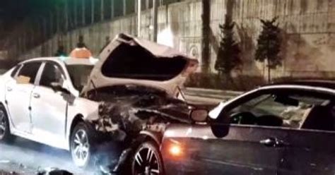 만취 외제 승용차 역주행하다 정면 충돌 택시기사 사망