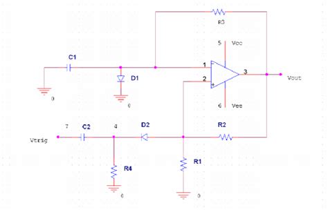 Circuit Diagram Of The One Shot Download Scientific Diagram