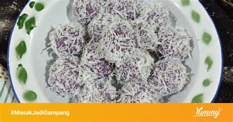 Resep Klepon Ubi Ungu Jagomasakminggu1periode3 Sederhana Rumahan Di
