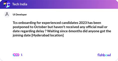 Tcs Onboarding For Experienced Candidates 2023 Has Fishbowl