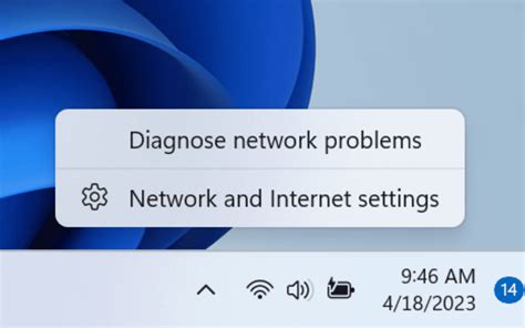 Ahora Puede Diagnosticar Problemas De Red En La Barra De Tareas De Windows