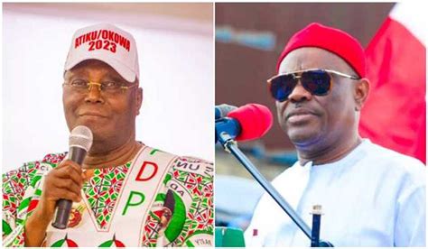 Pdp Crisis Atiku Sends Direct Heart Warming Message To Governor Wike