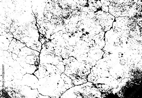 Grungy Grunge Effect Grunge Texture Dry Land Crack Effect Graphic