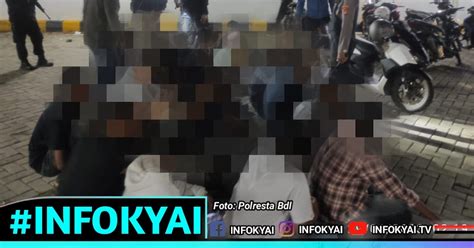 Hendak Balap Liar Sejumlah Remaja Di Lampung Diamankan Mereka Mengaku