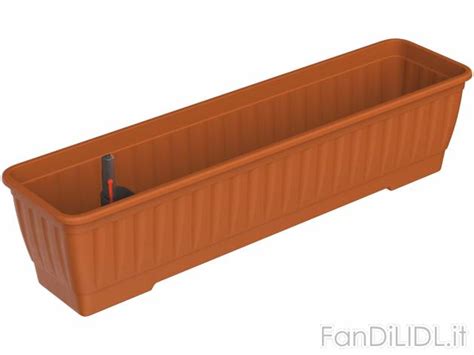 Vaso Per Fiori Con Sistema Dirrigazione Giardino Fan Di Lidl