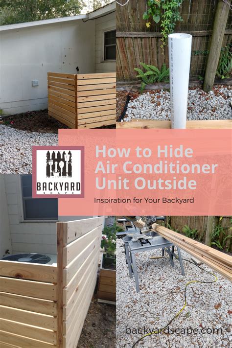 How To Hide An Air Conditioner Unit Outside For A Neat Yard 2023 Artofit