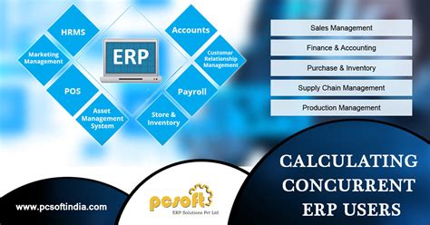 ERP SOFTWARE CALCULATING CONCURRENT ERP USERS PC Soft
