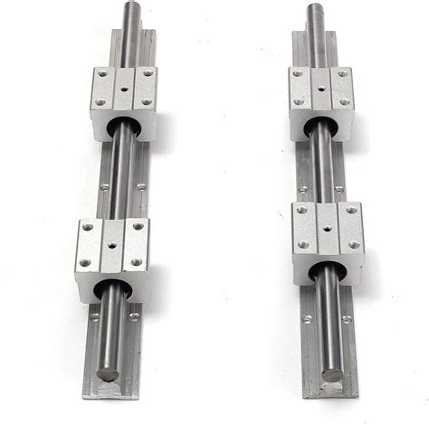 No Brand Cnccanen Linear Rail Sbr12 400mm 2set Slider Guide And 4x Sbr12uu Bearing Block For