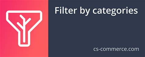 Product Filter By Category Add On For Online Stores CS Cart