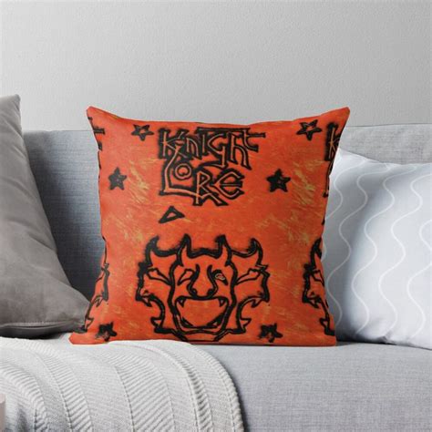 Zx Spectrum Knight Lore Video Game Pillow For Sale By Loubie