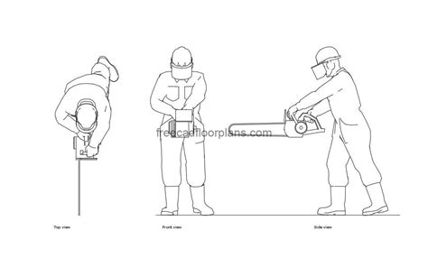 Chainsaw Man Free Cad Drawings