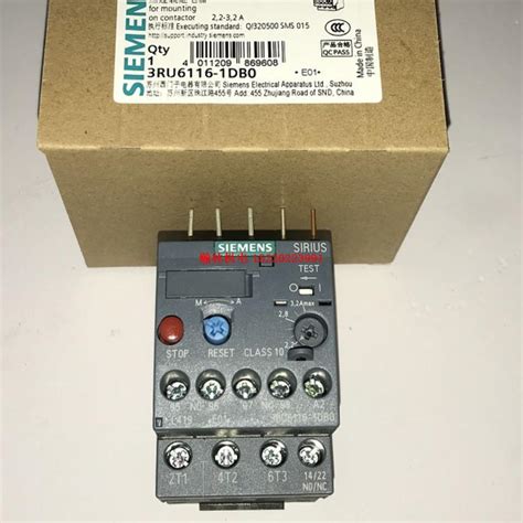 3ru6116 1ab0 Siemens西门子热过载继电器