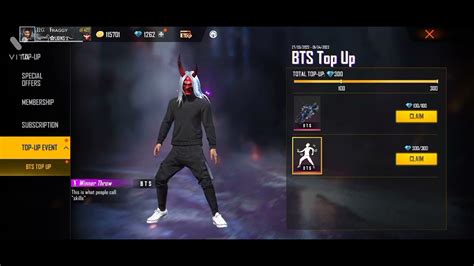 New Bts Topup Event Youtube