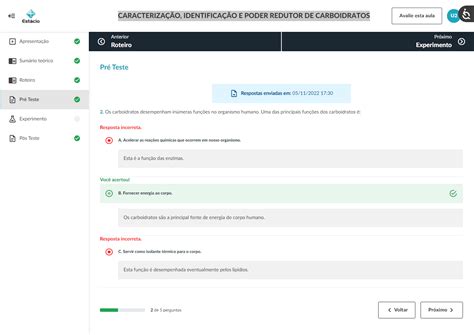 Caracterização Identificação E Poder Redutor De Carboidratos LIBRAIN