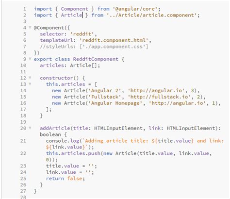 Angular Cant Bind To Article Since It Isnt A Known Property Of