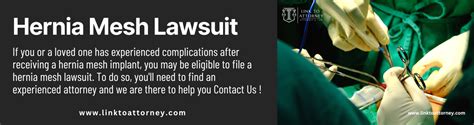 Hernia Mesh Lawsuit Link To Attorney