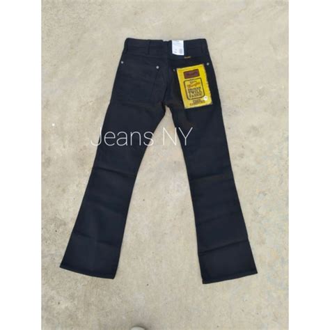 กางเกงยีนส์แรงเลอร์ขาม้าผู้ชายเป้ากระดุมพร้อมส่ง Shopee Thailand